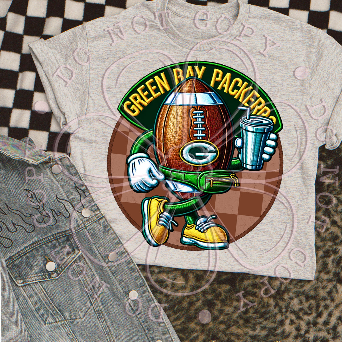 Green bay packers 34521 DTF transfer – Mud & Grace Transfers