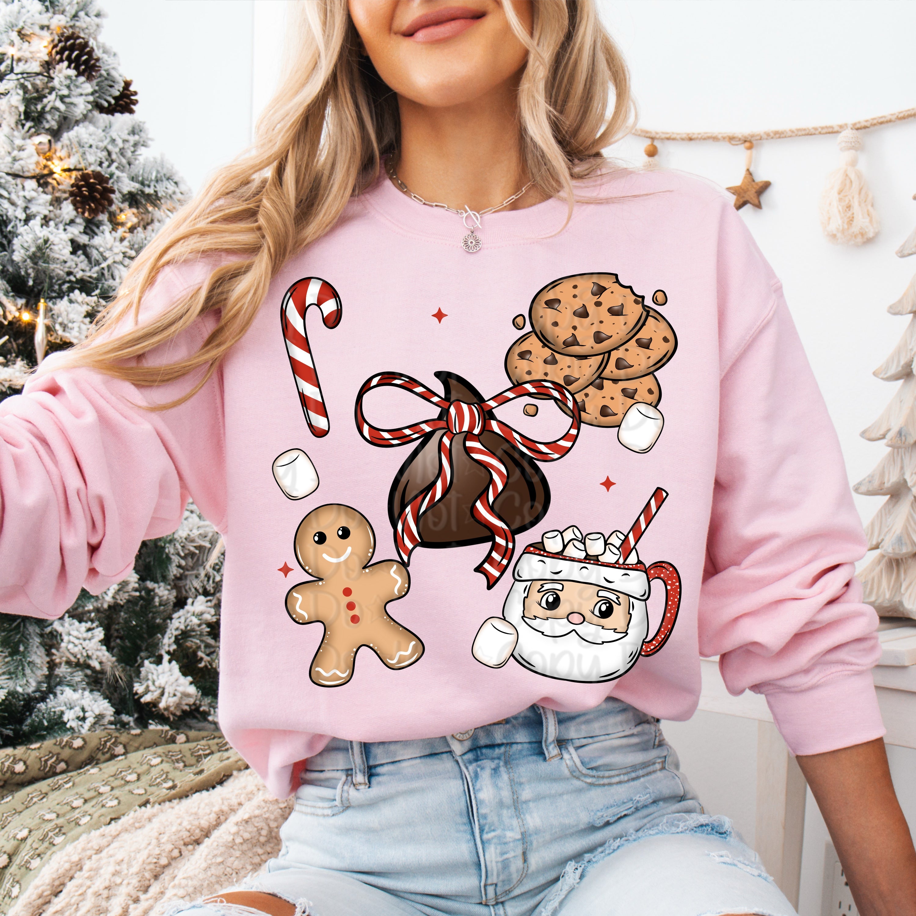 Light Skin Christmas Things Cookies (Virgo) DTF Transfer – Mud & Grace ...