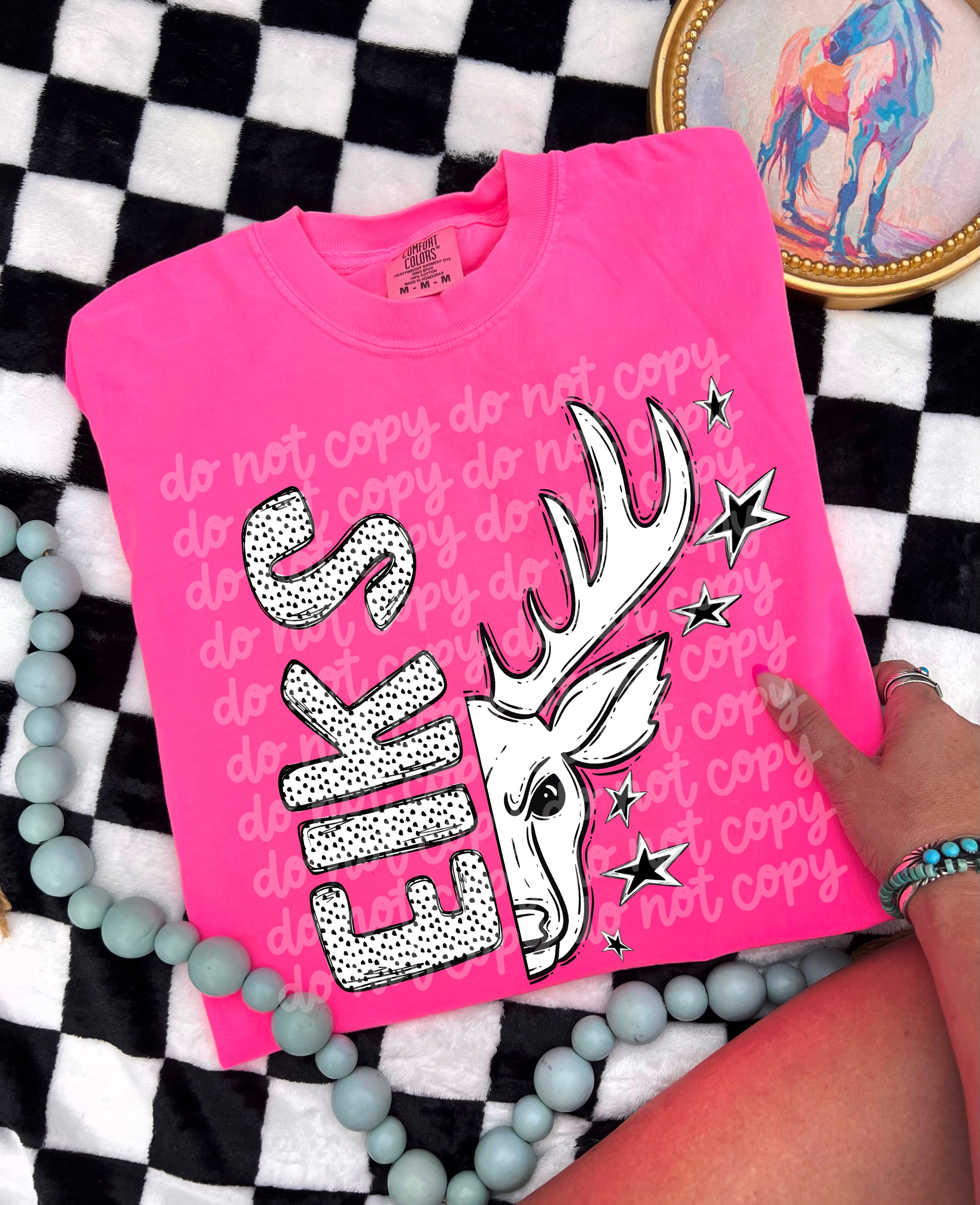 Elks Star mascots PHDC DTF transfer – Mud & Grace Transfers