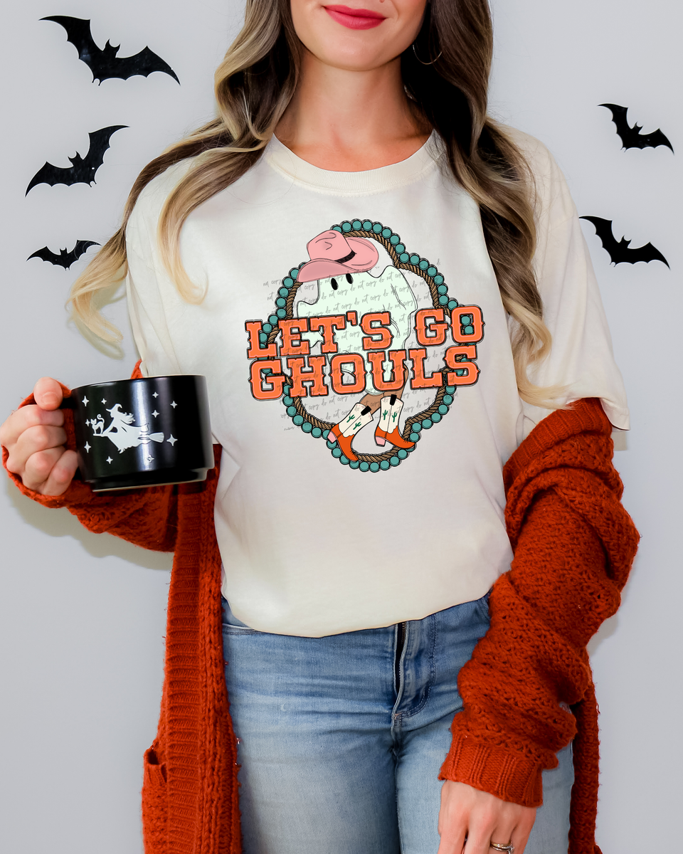 Let's Go Ghouls 46829 DTF transfer – Mud & Grace Transfers