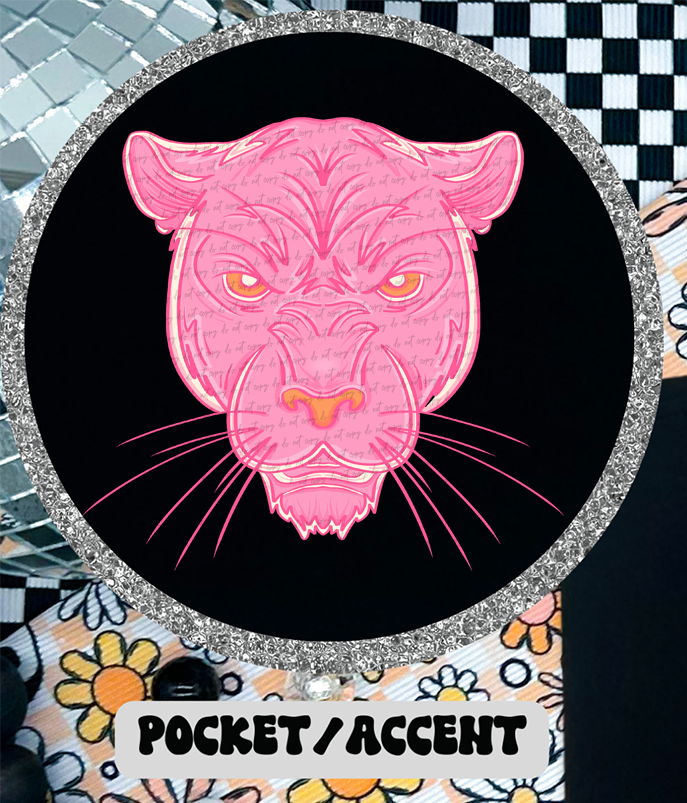 Panthers Stacked School Mascot (Pocket Print) 89067 DTF Transfer – Mud ...