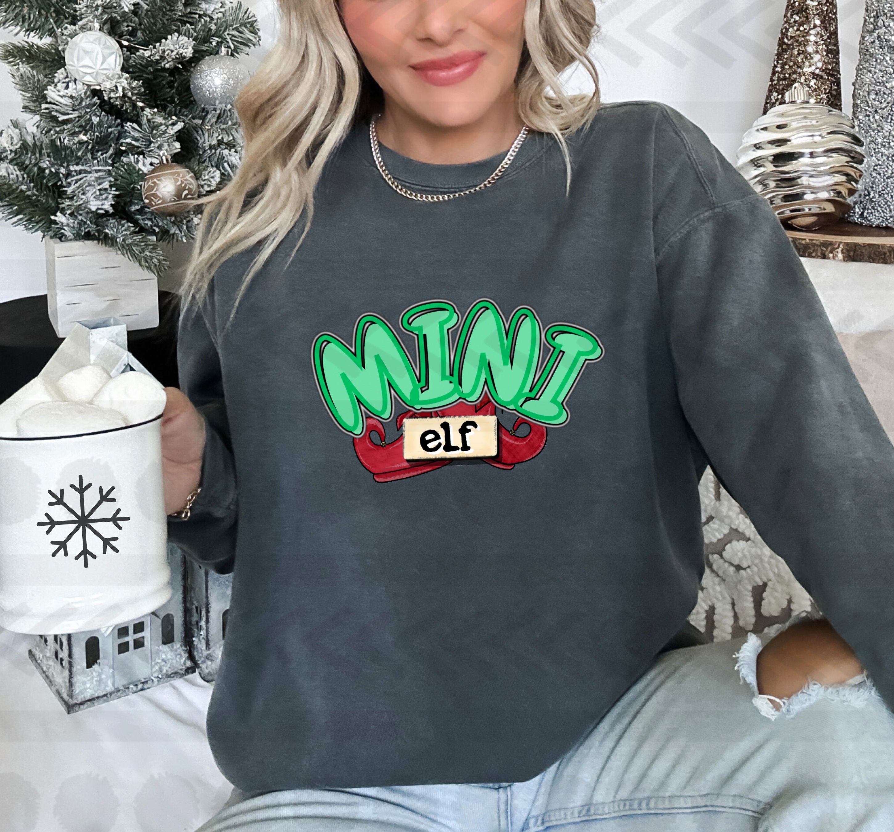 Mini elf GREEN 14285 DTF transfer – Mud & Grace Transfers