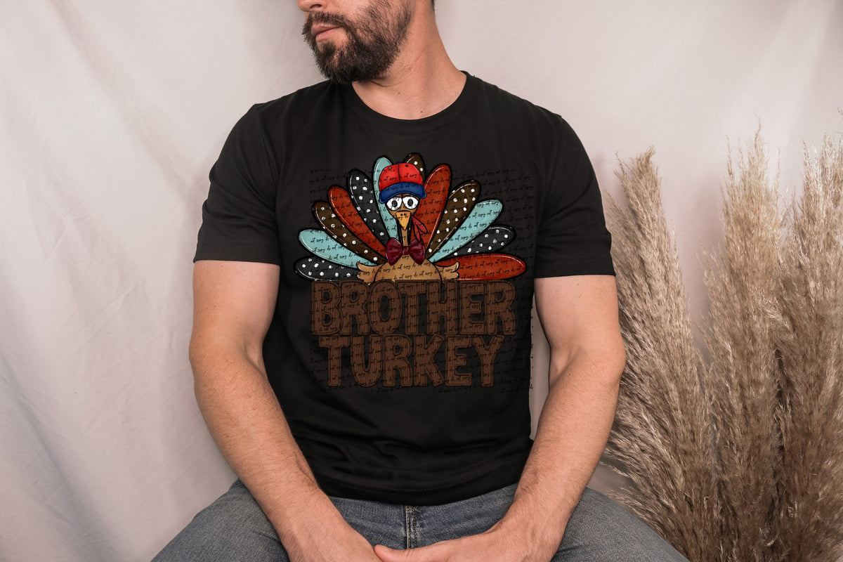 Brother turkey (City) 34921 DTF transfer – Mud & Grace Transfers