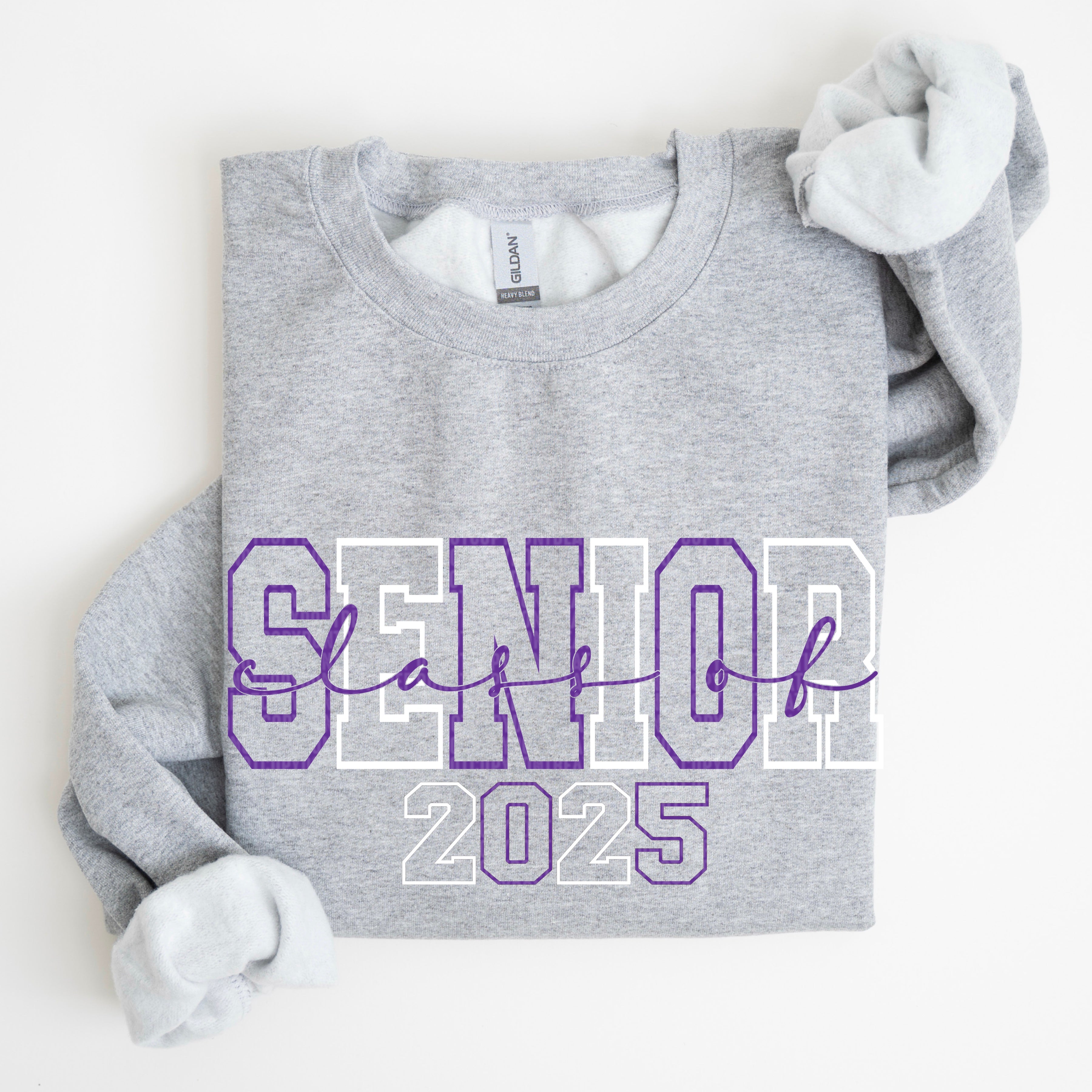 Senior Class Of 2025 Purple/White (SDD) DTF Transfer – Mud & Grace ...
