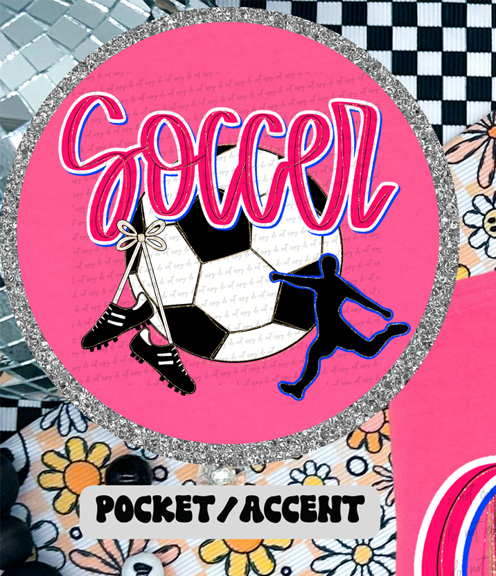 Soccer Preppy Goal (Pocket Print) 81905 DTF Transfer – Mud & Grace ...