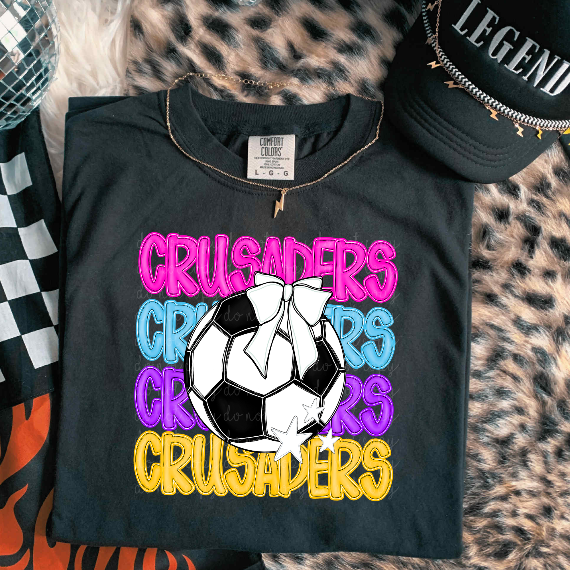 Crusaders Bright Soccer (caplinger) DTF Transfers – Mud & Grace Transfers