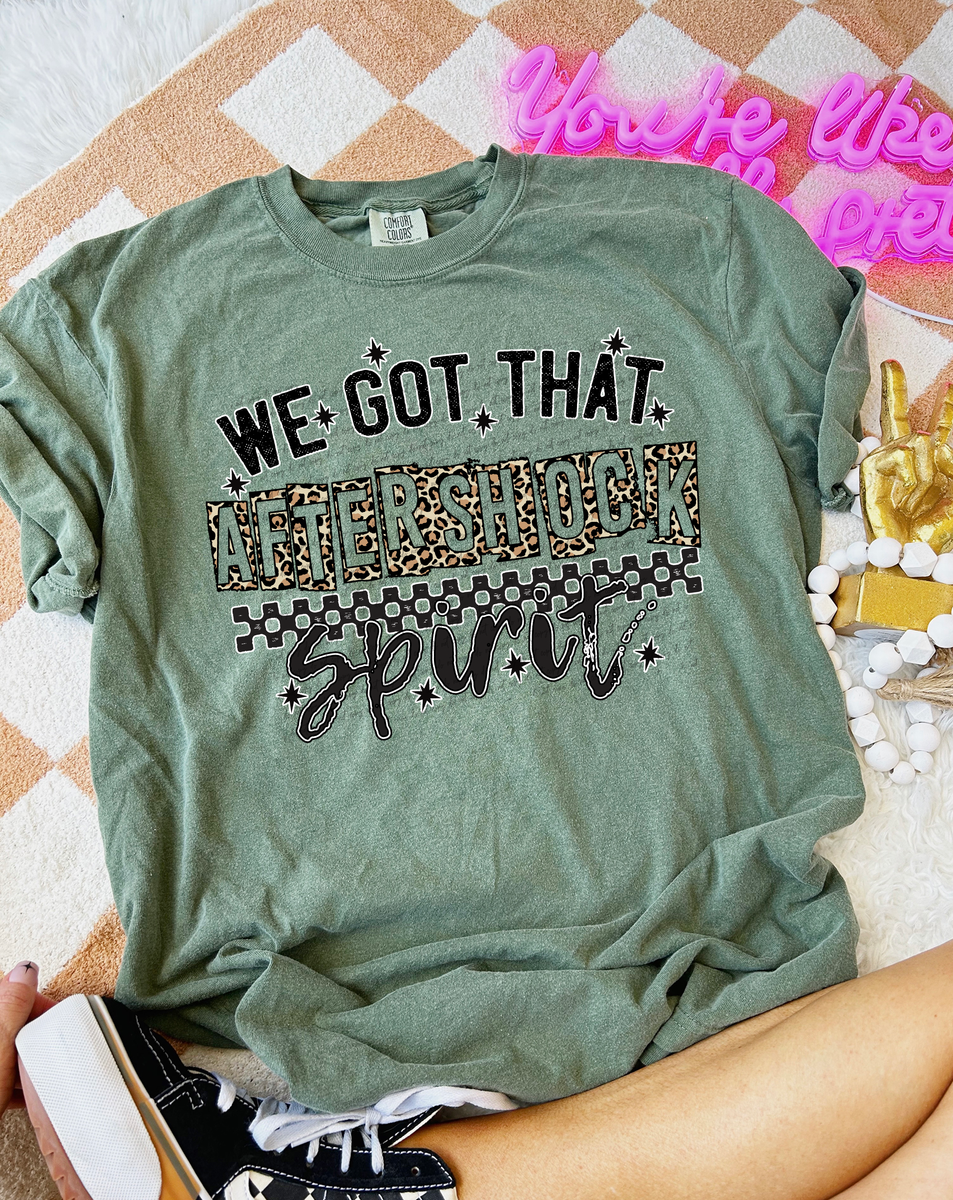 We Got That Aftershock Spirit 46879 DTF transfer – Mud & Grace Transfers