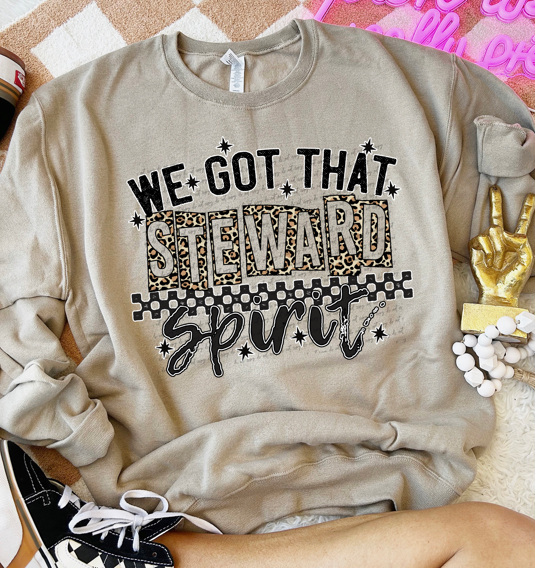 We Got That Steward Spirit 51252 DTF transfer – Mud & Grace Transfers