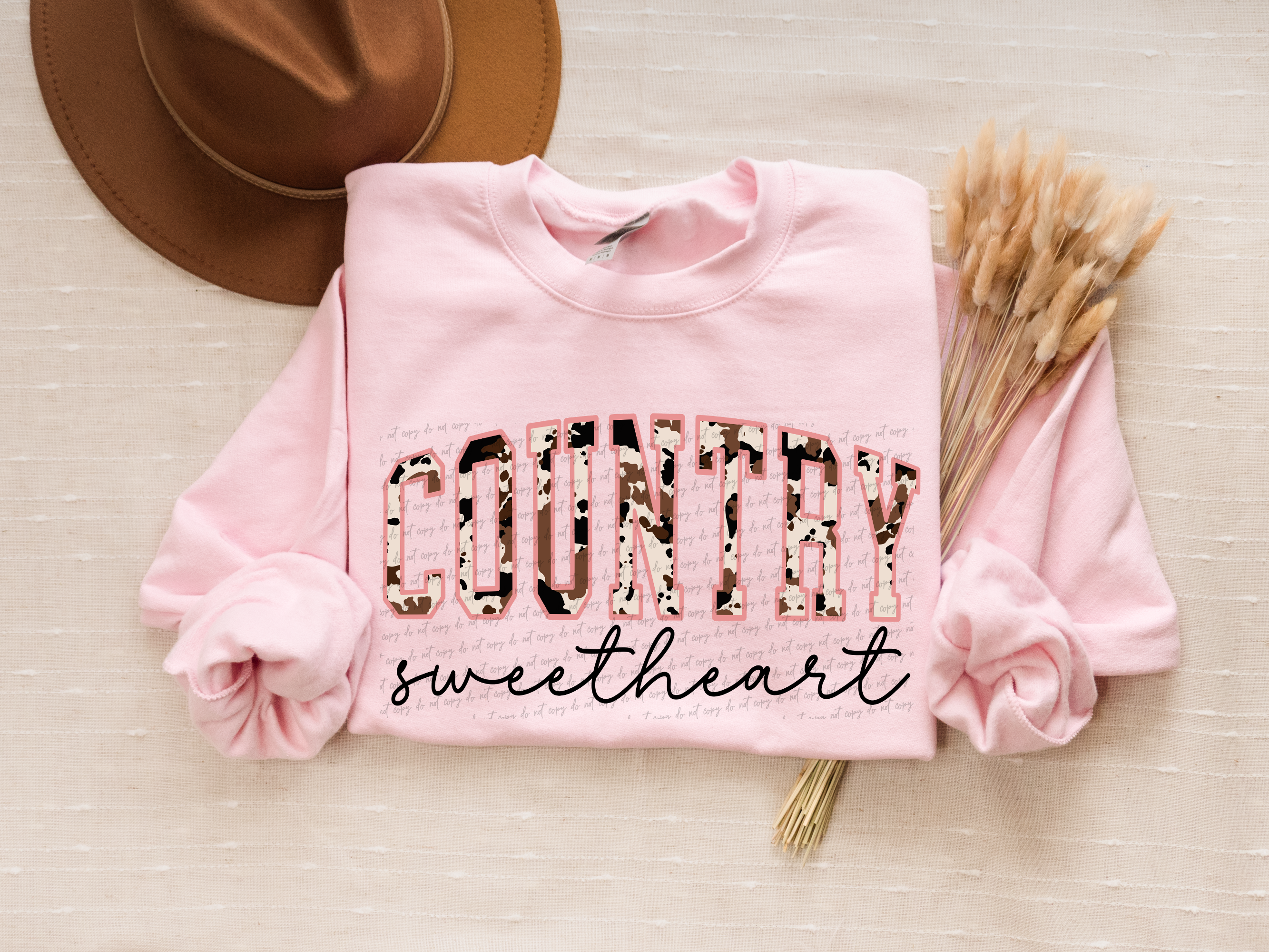 Country Sweetheart 81694 DTF Transfer – Mud & Grace Transfers