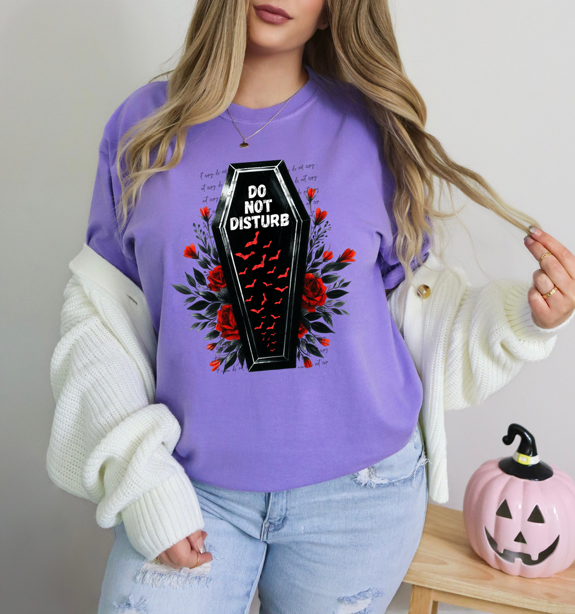 Do Not Disturb Coffin Box 42470 DTF transfer – Mud & Grace Transfers