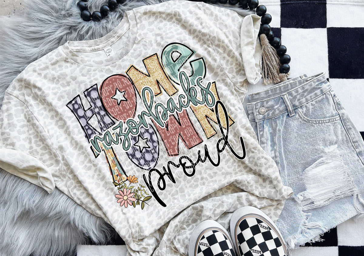 Hometown Proud Razorbacks 57210 DTF transfer – Mud & Grace Transfers