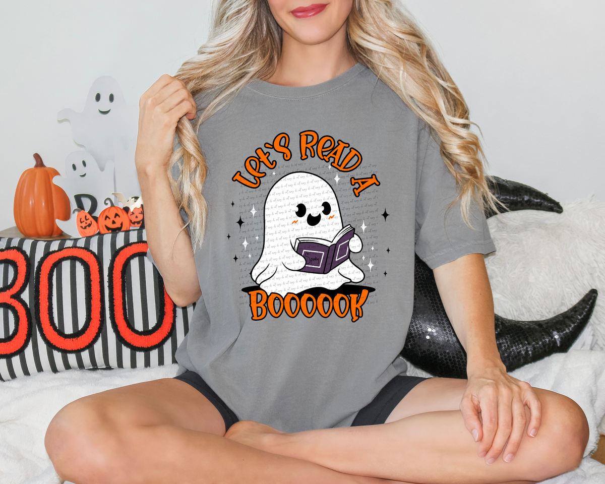 Let's Read A Boooook 59246 DTF transfer – Mud & Grace Transfers