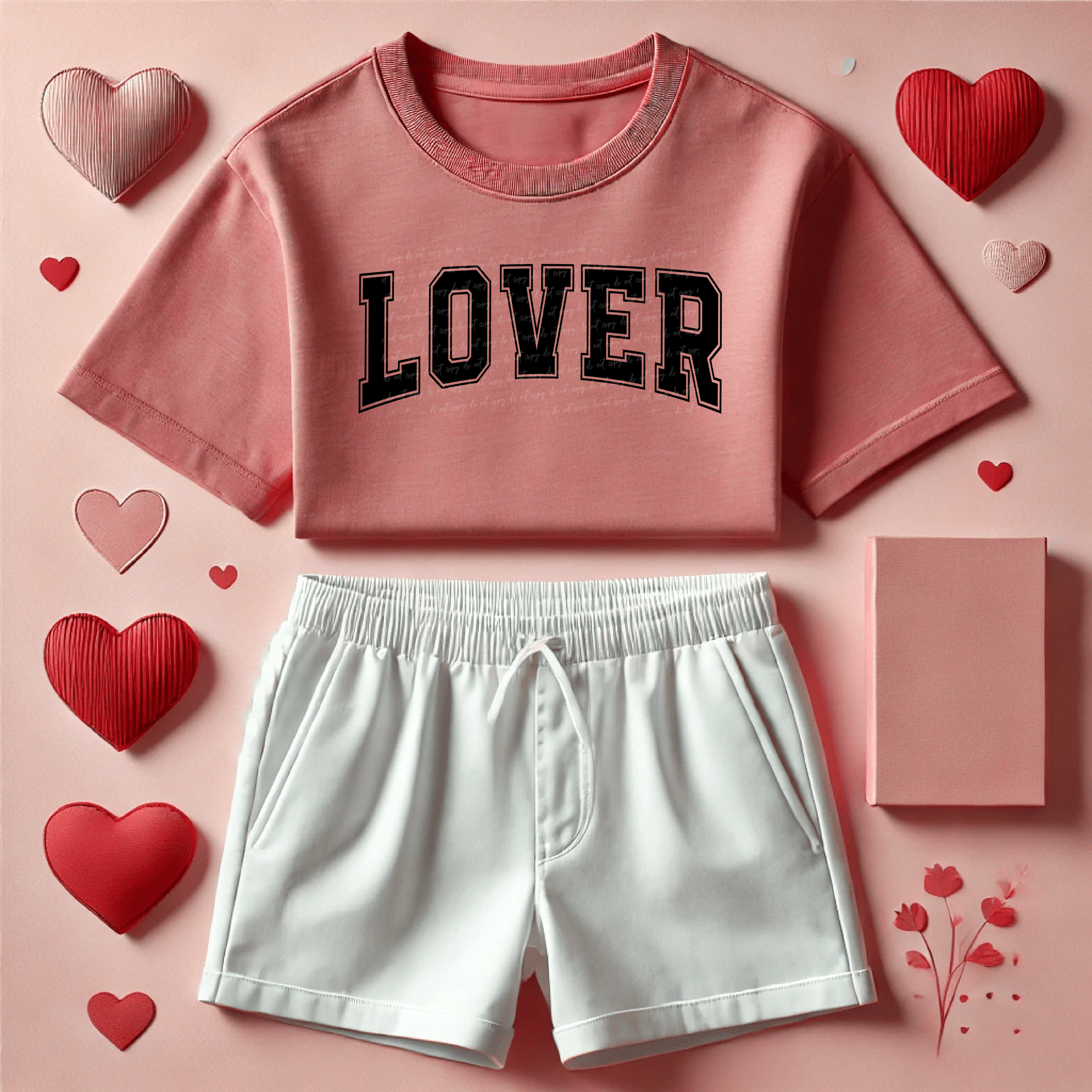 Lover Curve Typography 74482 DTF Transfer – Mud & Grace Transfers