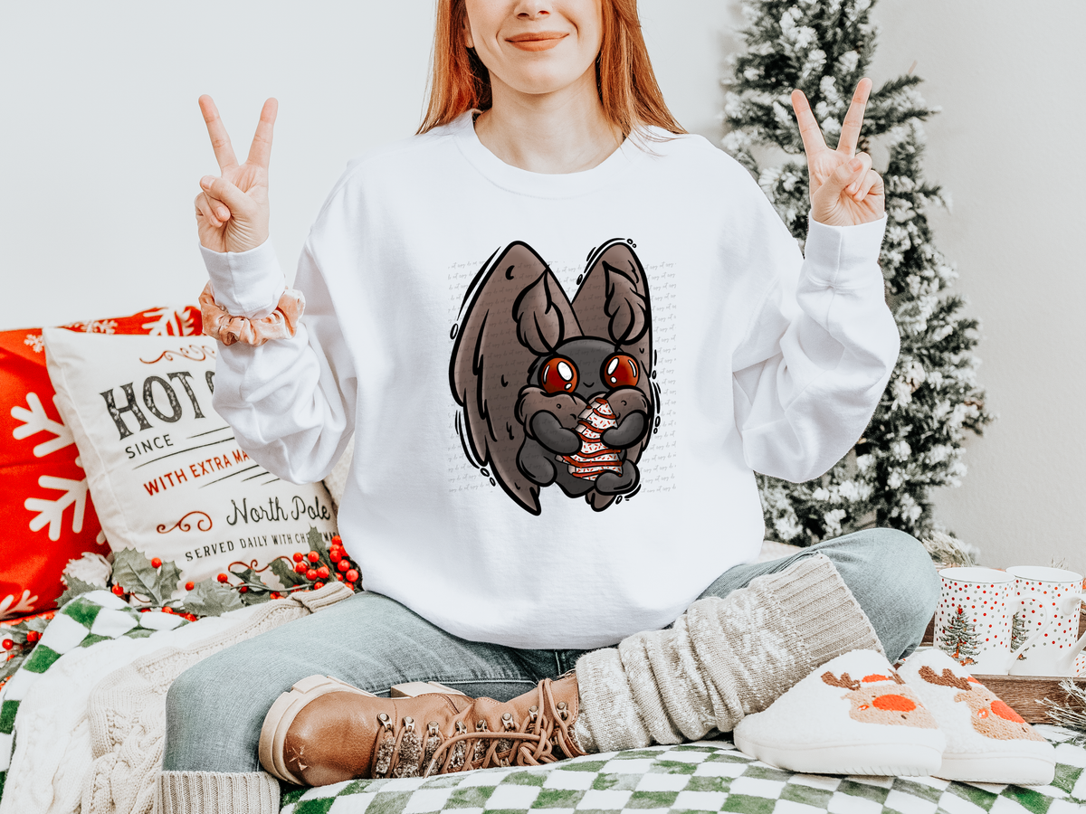 Mothman Christmas Cake 69442 DTF transfer – Mud & Grace Transfers