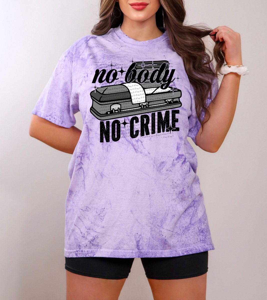 No Body No Crime 42604 DTF transfer – Mud & Grace Transfers