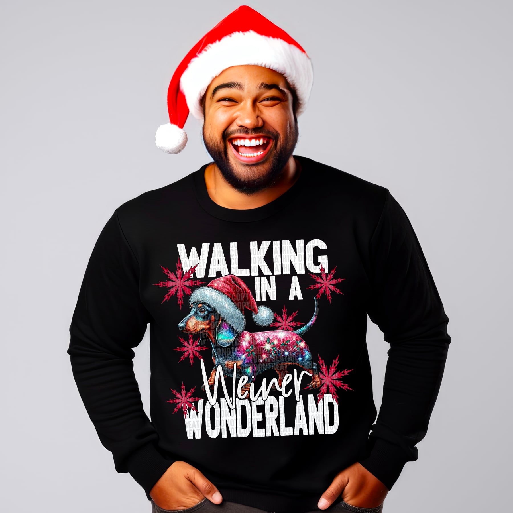 Walking in a weiner wonderland 44810 DTF transfer – Mud & Grace Transfers