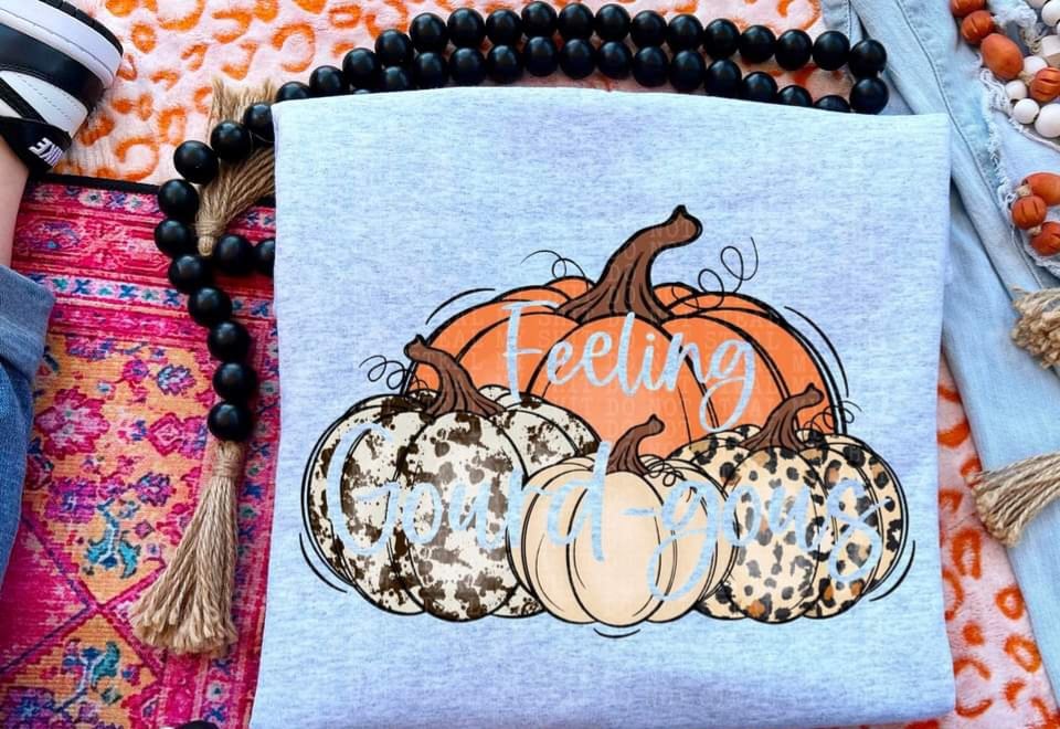 Feeling gourd-geous fall pumpkins (DDD) 52146 DTF transfer – Mud ...