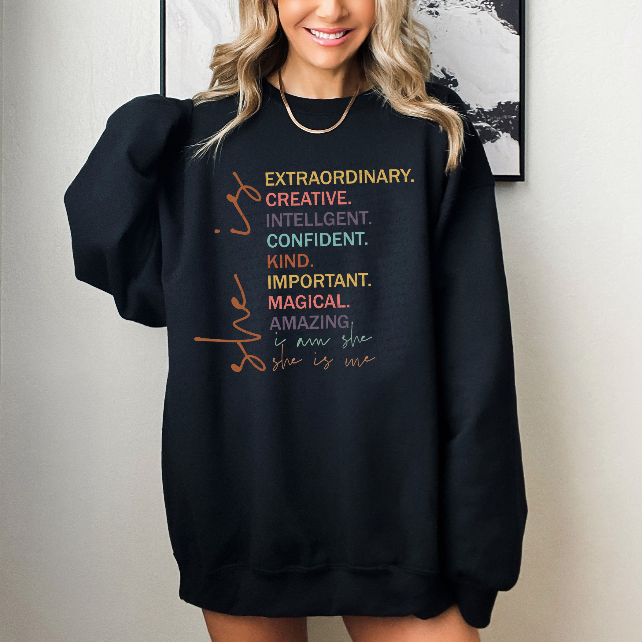 She Is Extraordinary Creative Intelligent Confident Kind Important Mag ...