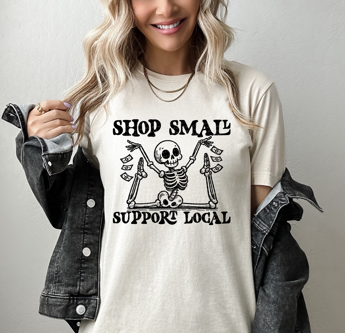 Shop Small Support Local 42662 DTF transfer – Mud & Grace Transfers