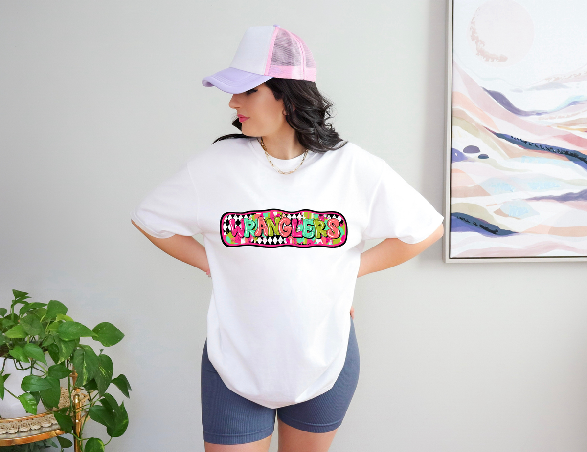 Wranglers Diamond Brushstrokes Mascot 46064 DTF transfer – Mud & Grace ...