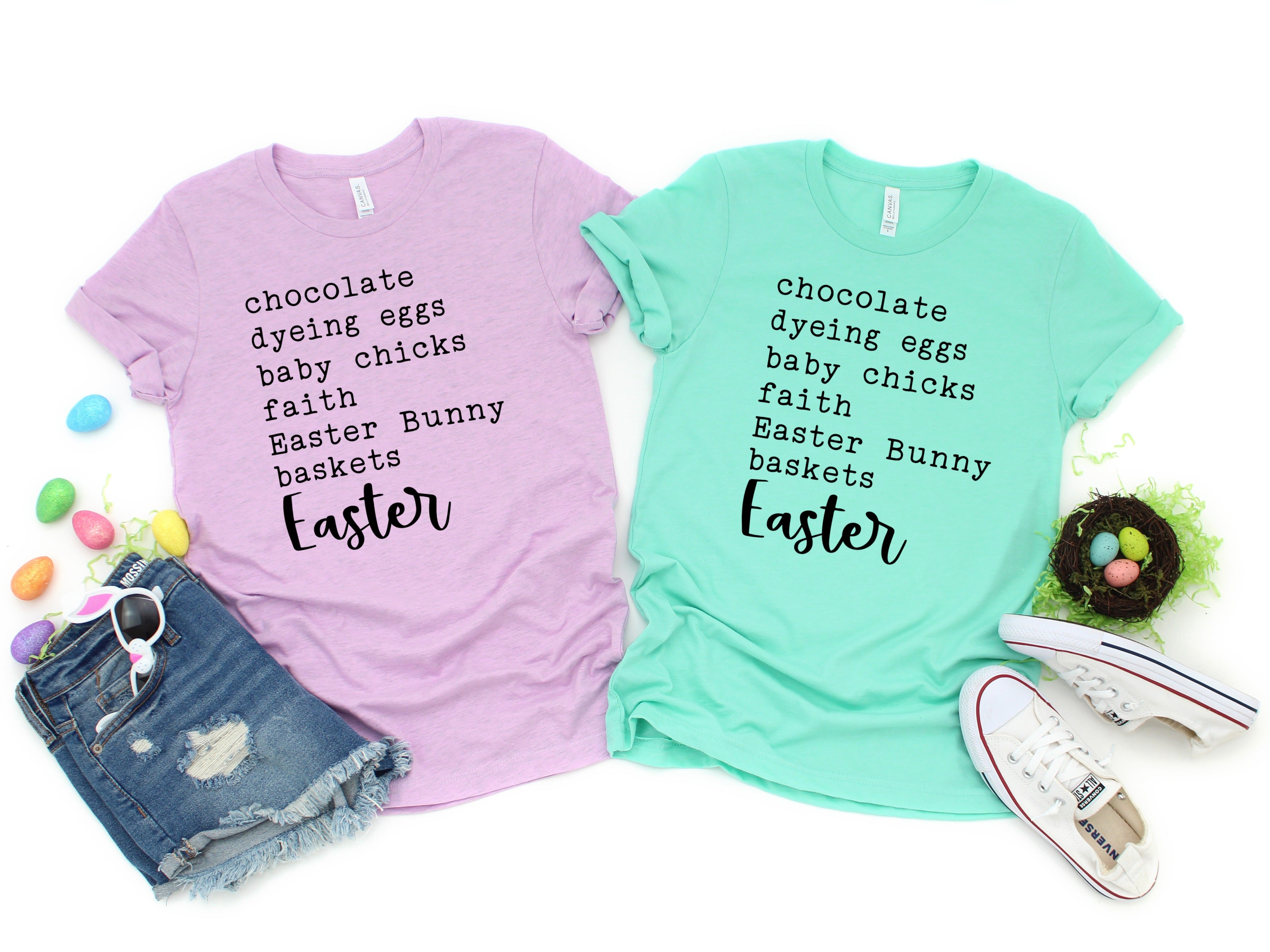 BLACK It's Easter screen print transfer – Mud & Grace Transfers